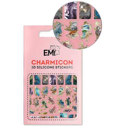 Наклейки E.Mi Charmicon 3D №142 6 г разноцветный