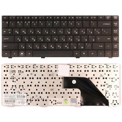 Клавиатура для ноутбука HP Compaq 320, 321, 325, 326, 420, 421, 425 черная