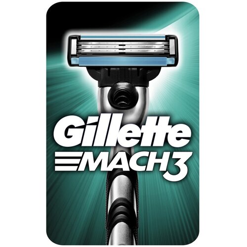 Станок для бритья Gillette "Mach 3" + 1 кассета, 3014260251147 (под заказ)