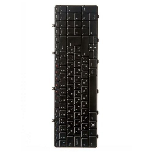 Клавиатура (keyboard) для ноутбука Dell Inspiron 1764 черная, 07CDWJ