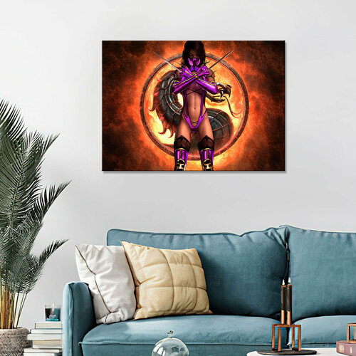 Интерьерная картина на холсте - Милина Mortal Kombat 30х40