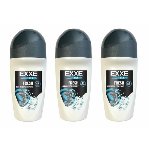 EXXE Дезодорант Men Fresh, 50 мл, 3 шт