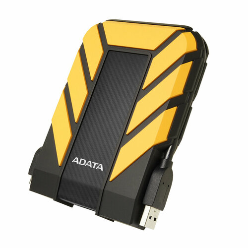 Жесткий диск внешний ADATA HD710 Pro AHD710P-2TU31-CYL 2TB 2.5" USB 3.1, IP68, Shock Sensor, Yellow, Retail {20} (46068
