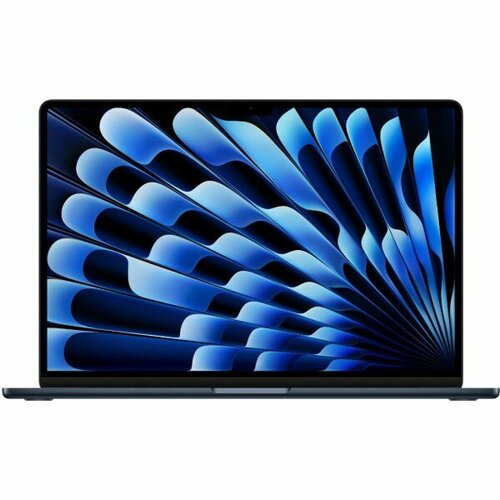 APPLE MacBook Air 15 (2023) (Английская раскладка клавиатуры) Midnight MQKW3ZP/A / MQKW3LL/A (Apple M2 8-core/8192Mb/256Gb/No ODD/M2 10-core/Wi-Fi/Blu