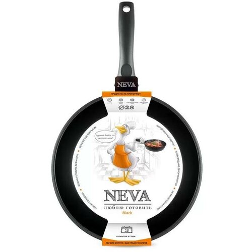 Сковорода NEVA N128 а/пр литая 28см Neva Black