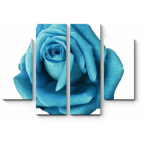 Модульная картина Голубая роза 120x90
