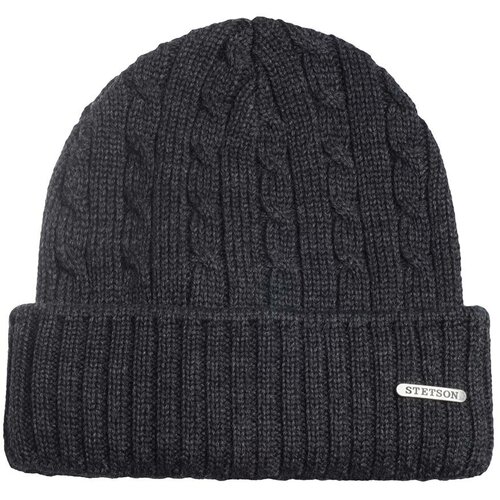 Шапка STETSON, размер OneSize, серый