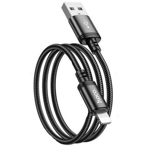Кабель USB - 8 pin HOCO X89 Wind, 1.0м, 2.4A,