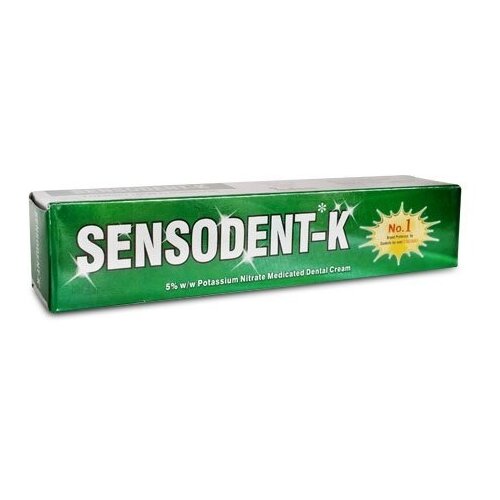 SENSODENT-K Medicated dental cream Indoco remedies ltd. (сенсодент-к, Медицинский стоматологический крем), 50 г.