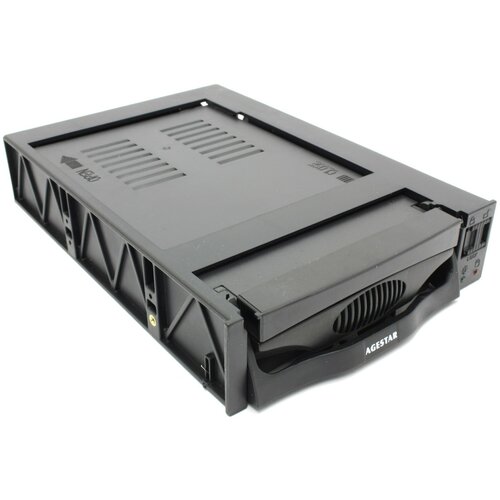 Mobile rack для HDD AGESTAR SR3P-SW-2F, черный