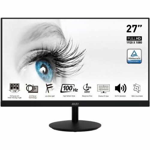 Монитор Msi PRO MP271A 27' Black