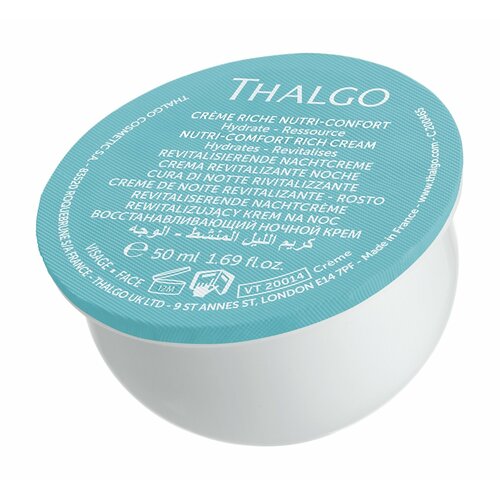 THALGO Cold Cream Marine Крем для питания и комфорта кожи насыщенный, 50 мл Сменный блок