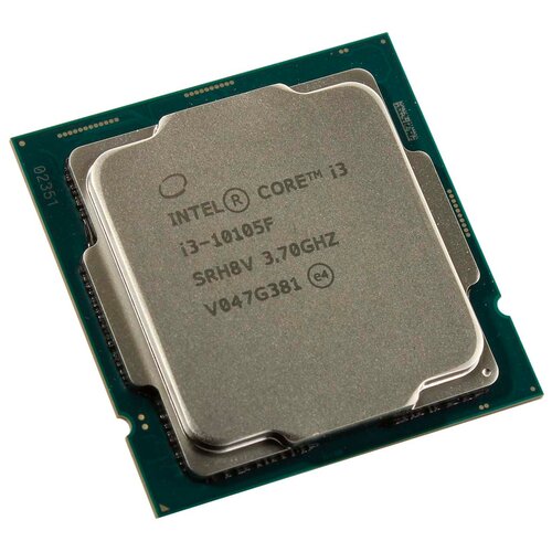 Процессор Intel Core i3-10105F LGA1200,  4 x 3700 МГц, BOX