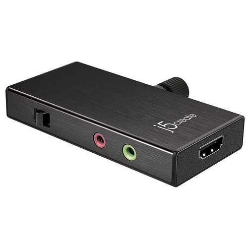 Устройство видеозахвата j5create HDMI - USB-C с Power Delivery JVA02