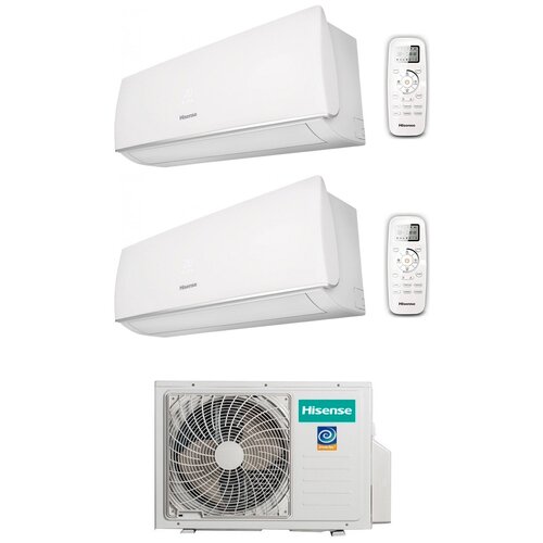 Сплит-система Hisense AMS-09UR4SVEDB65 x2 / AMW2-18U4SXE, белый