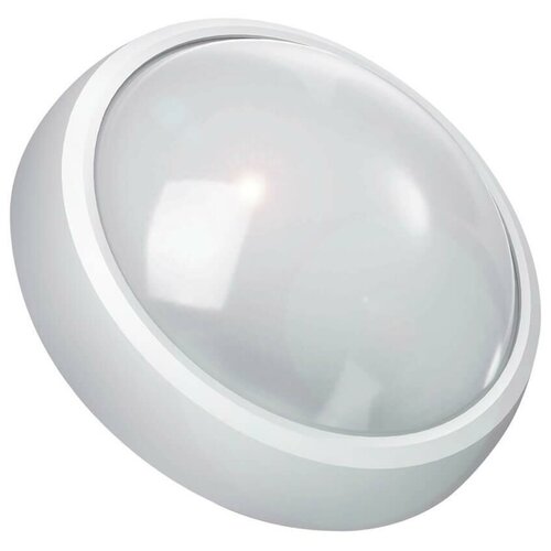 Настенно-потолочный светильник gauss Eco 142411212-S, 12 Вт, кол-во ламп: 1 шт., 4000 К, цвет арматуры: белый, цвет плафона: белый