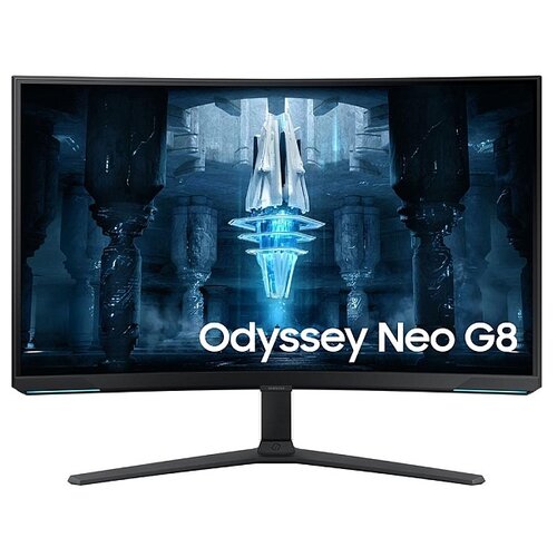 32" Монитор Samsung Odyssey Neo G8 S32BG852NI, 3840x2160, 240 Гц, *VA, черный/белый