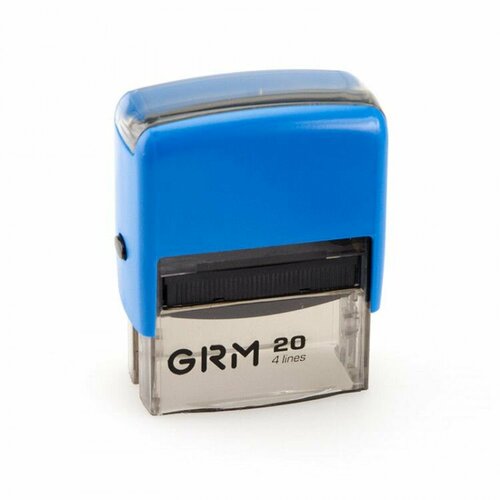 GRM 20 Office Автоматическая оснастка для штампа (38 х 14 мм.), Синий