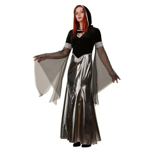 Карнавальный костюм "Вампирша", платье, р.48-50
