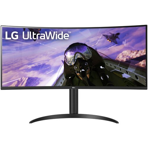 34" Монитор LG 34WP65C-B, 3440x1440, 160 Гц, *VA, черный