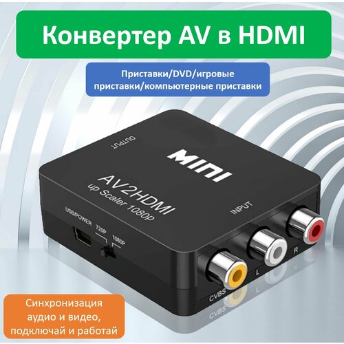Конвертер-переходник AV/HDMI