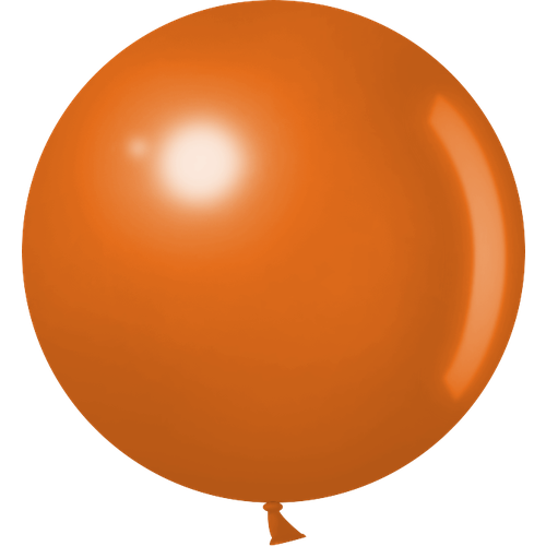 Шар (36'/91 см) Оранжевый, пастель, 3 шт.