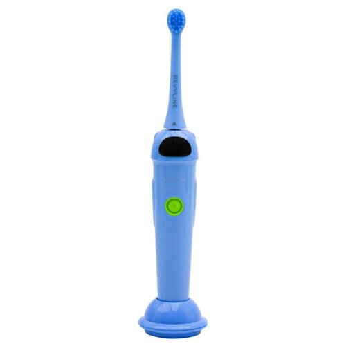  звуковая зубная щетка Revyline RL020 Kids (3 насадки), blue