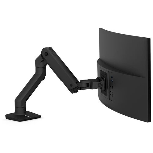 Ergotron 45-475-224 HX Desk Monitor Arm (black) кронштейн настольный для мониторов до 42, цвет черный