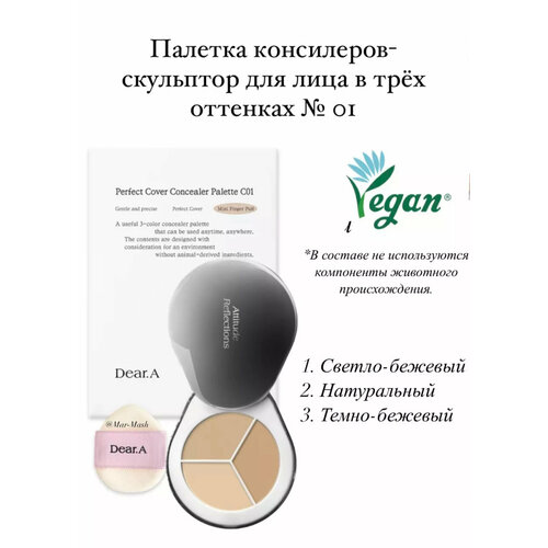 Скульптор-консилер Perfect Cover Concealer C01