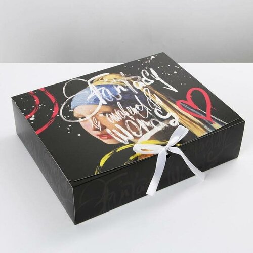 Коробка складная подарочная «Искусство», 31 × 24,5 × 9 см