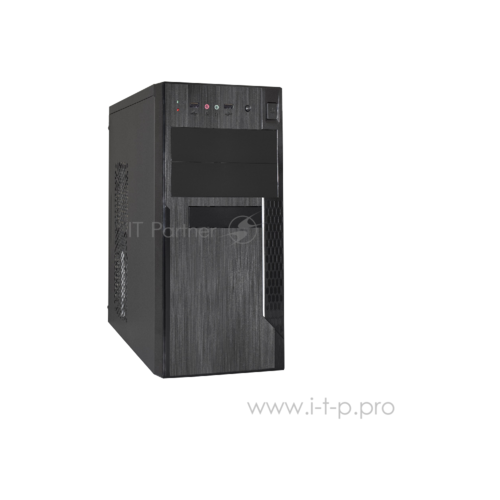 Корпус Minitower ExeGate Ma-373x Black, mATX (un400, 120mm) 2*USB, Audio Ex283242rus .