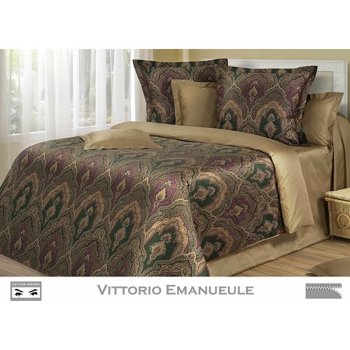 Постельное белье Cotton Dreams Vittorio Emanueule 2-х спальный, наволочки 70x70