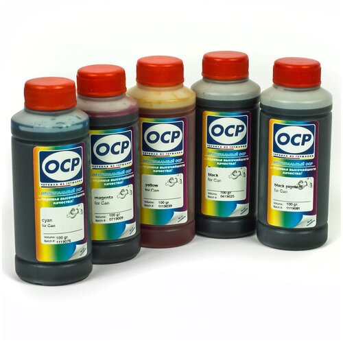 Чернила (краска) OCP для принтеров TS6140, TS6240, TS6340, TS9540, TS9541C, TS704, TR7540, TR8540, TS9140 100x5