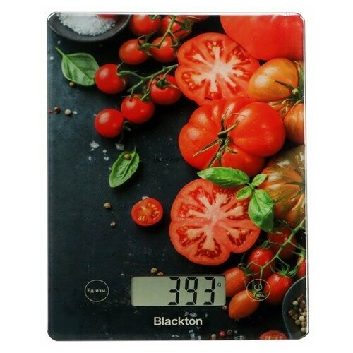 Весы кухонные Blackton Bt KS1004, электронные, до 10 кг, "томаты"