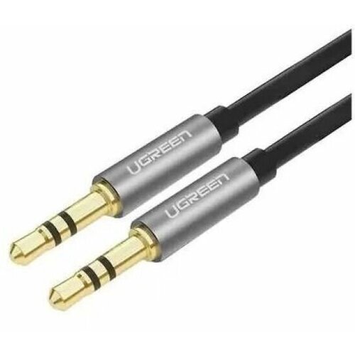 Кабель Ugreen AUX Cable L=3m 3.5 jack to jack Черный