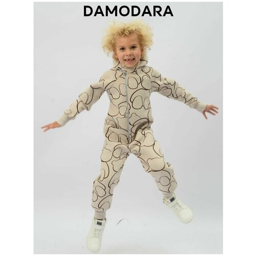 Комбинезон DAMODARA, размер 98, бежевый