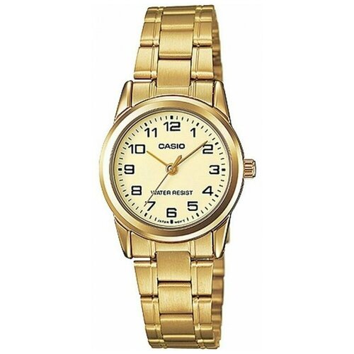 Наручные часы CASIO LTP-V001G-9B, золотой, серебряный
