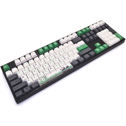 Профессиональная клавиатура Varmilo VEA108M Panda R2 Cherry MX Silent Red