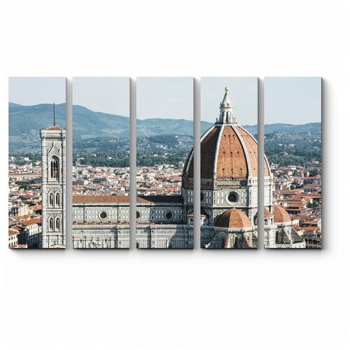 Модульная картина Великолепный вид Флоренции 120x72