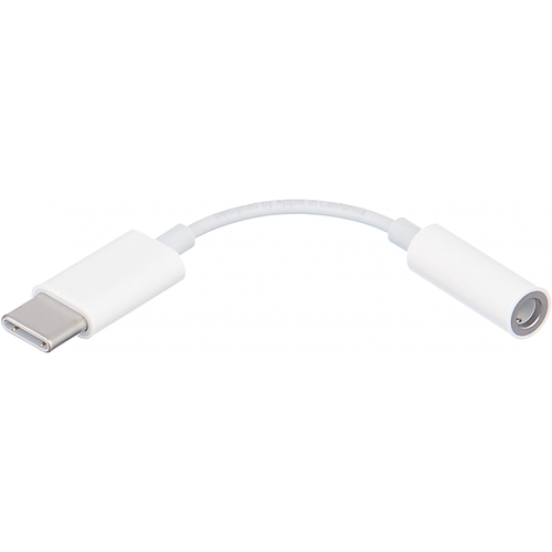 Адаптер-переходник Apple USB Type C - mini jack 3.5 (MU7E2ZM/A), белый