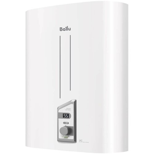 Накопительный электрический водонагреватель Ballu BWH/S 30 Smart WiFi DRY+, белый