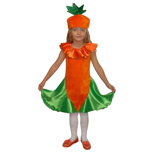 Карнавальный костюм детский Морковка (116)
