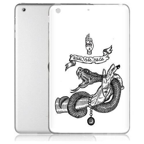 Чехол задняя-панель-накладка-бампер MyPads змея на руке рисунок для Apple iPad 9.7 (2017)/Apple iPad 9.7 (2018) A1822/A1823/A1893/A1954 противоударный