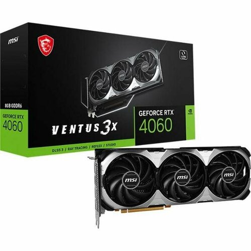 Видеокарта MSI NVIDIA GeForce RTX 4060 VENTUS 3X 8G
