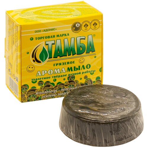 Тамба арома-мыло грязевое (мята, чайное дерево) 80г