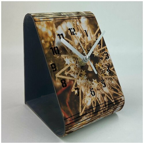 Настольные часы УФ с ярким рисунком Узоры Часы Праздник - 307