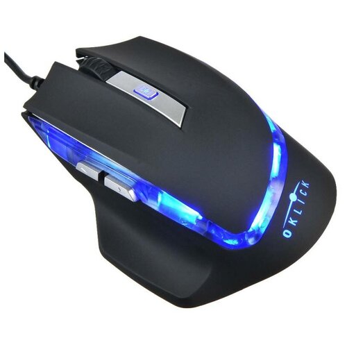 Игровая мышь OKLICK 715G Gaming Optical Mouse Black USB, черный