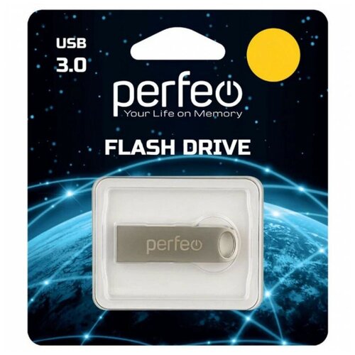 USB Flash Drive 256Gb - Perfeo M08 Metal Series PF-M08MS256