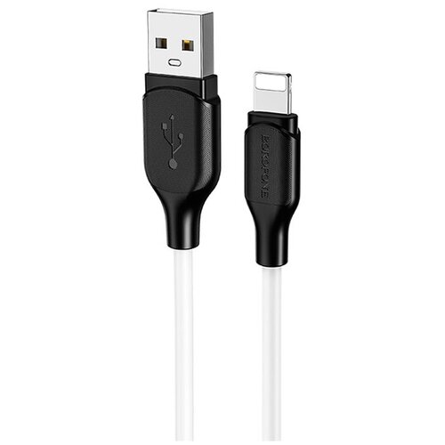 Кабель USB - Lightning 1м Borofone BX42 Encor - Белый