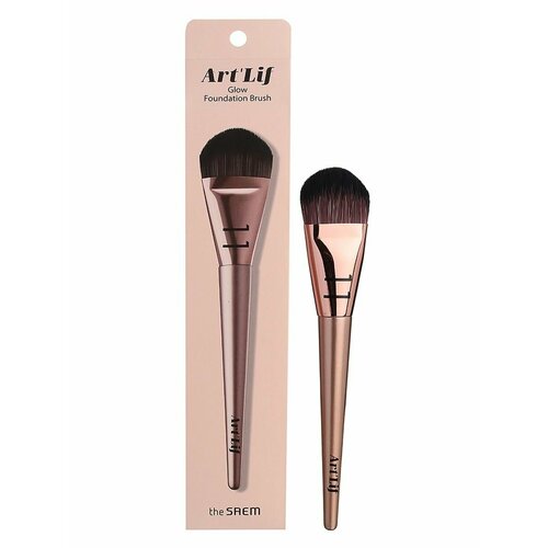 Кисть косметическая 11, 35 гр, Art'Lif Glow Foundation Brush 11, THE SAEM, 8806164173145